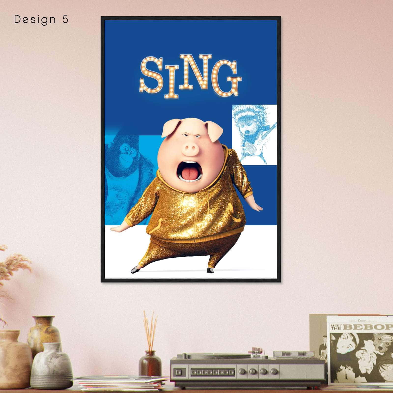 Sing (2016) Movie Poster Print - Citiesbox