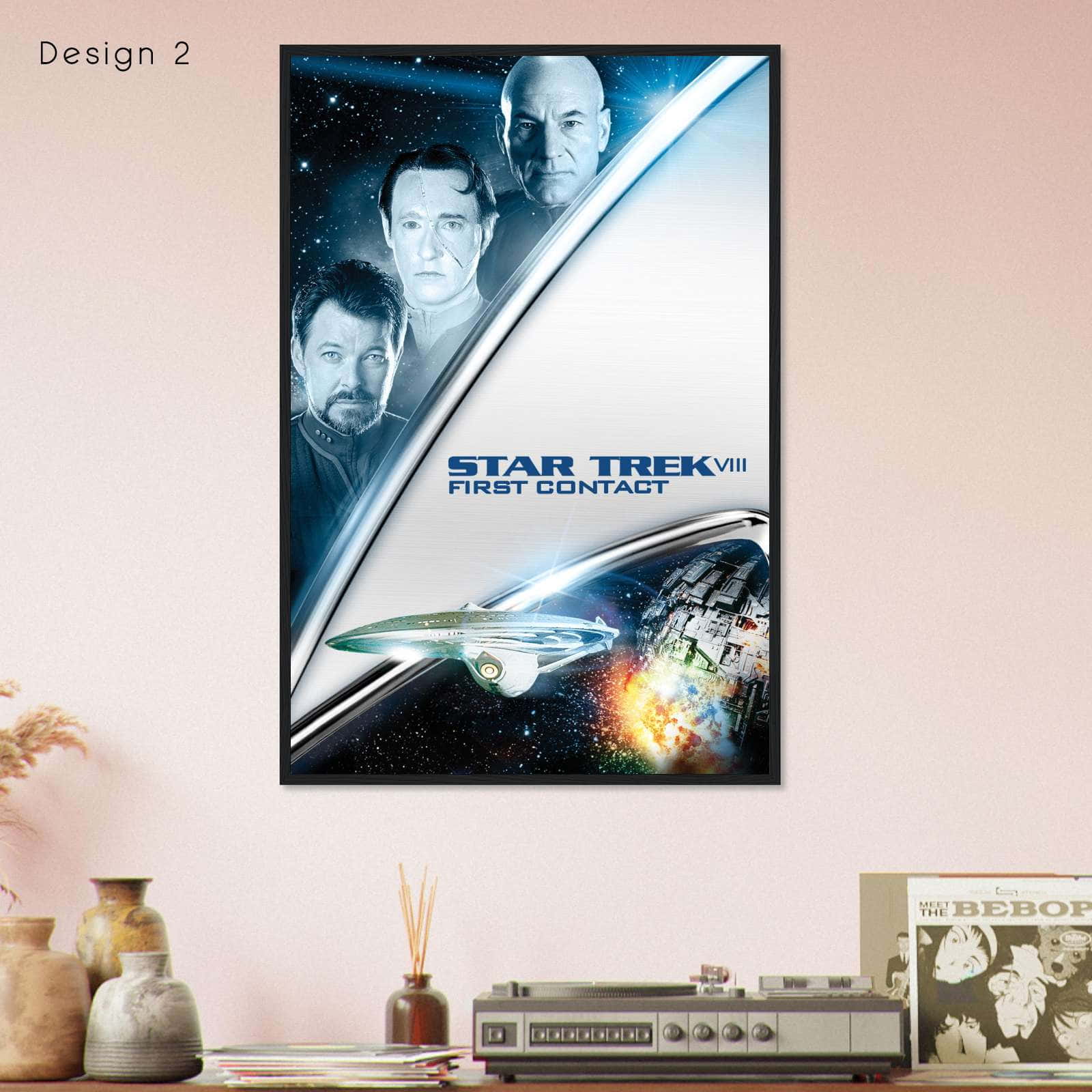 Star Trek: First Contact (1996) Movie Poster Print - Citiesbox