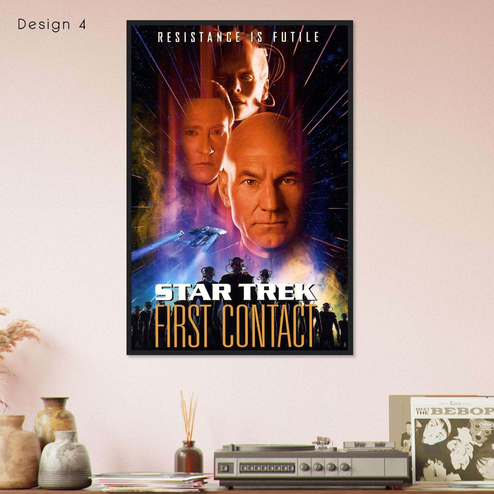 Star Trek: First Contact (1996) Movie Poster Print - Citiesbox