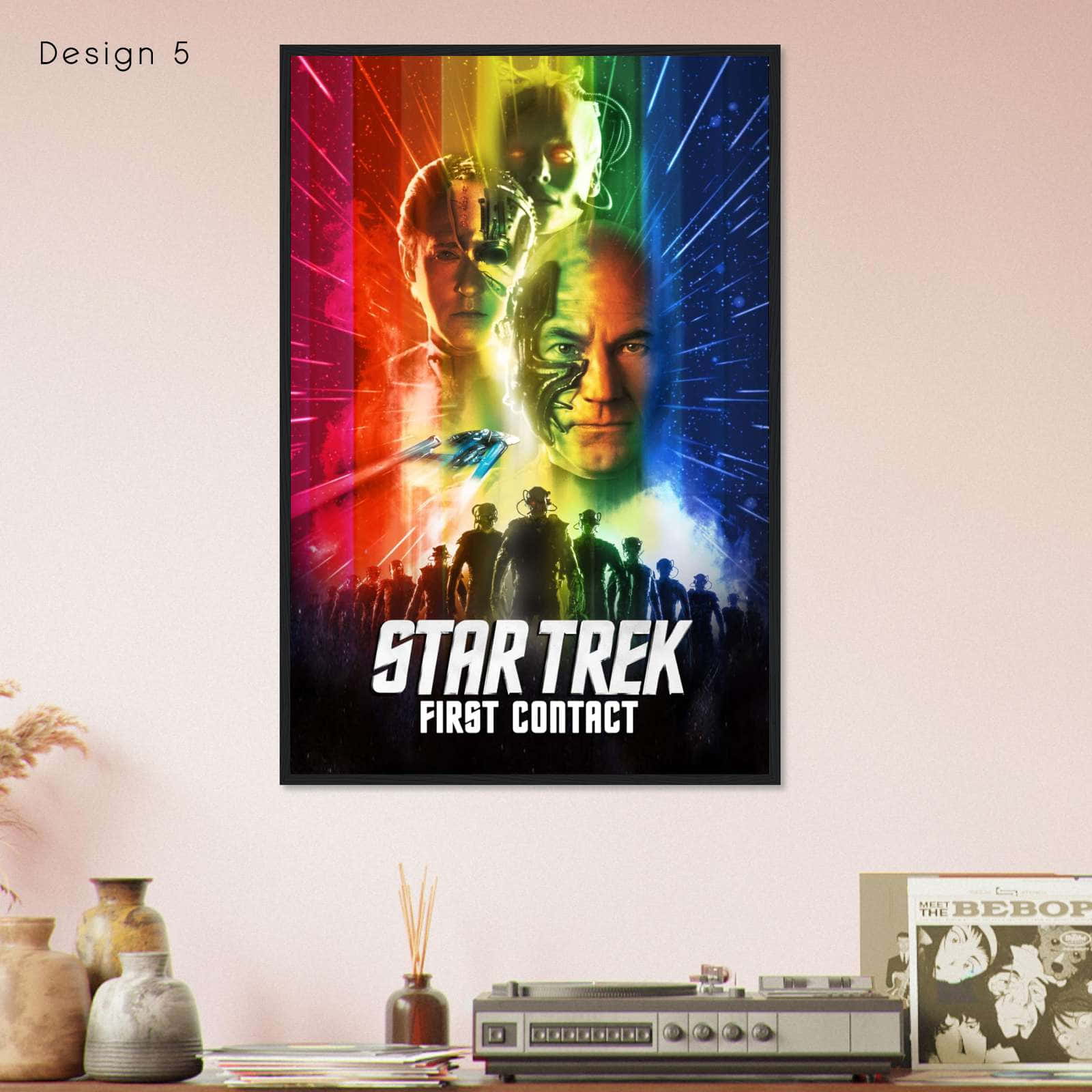 Star Trek: First Contact (1996) Movie Poster Print - Citiesbox