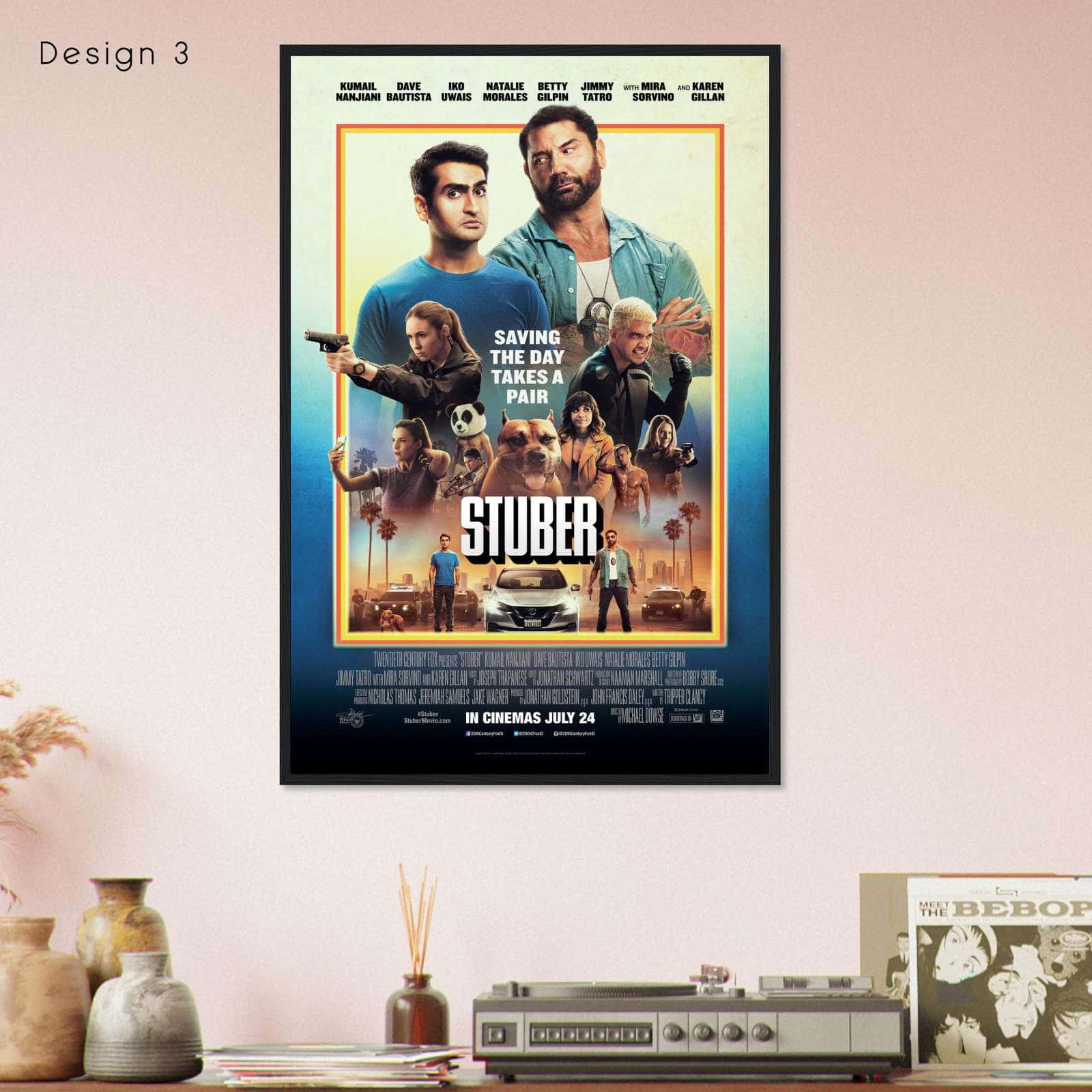Stuber (2019) Movie Poster Print - Citiesbox