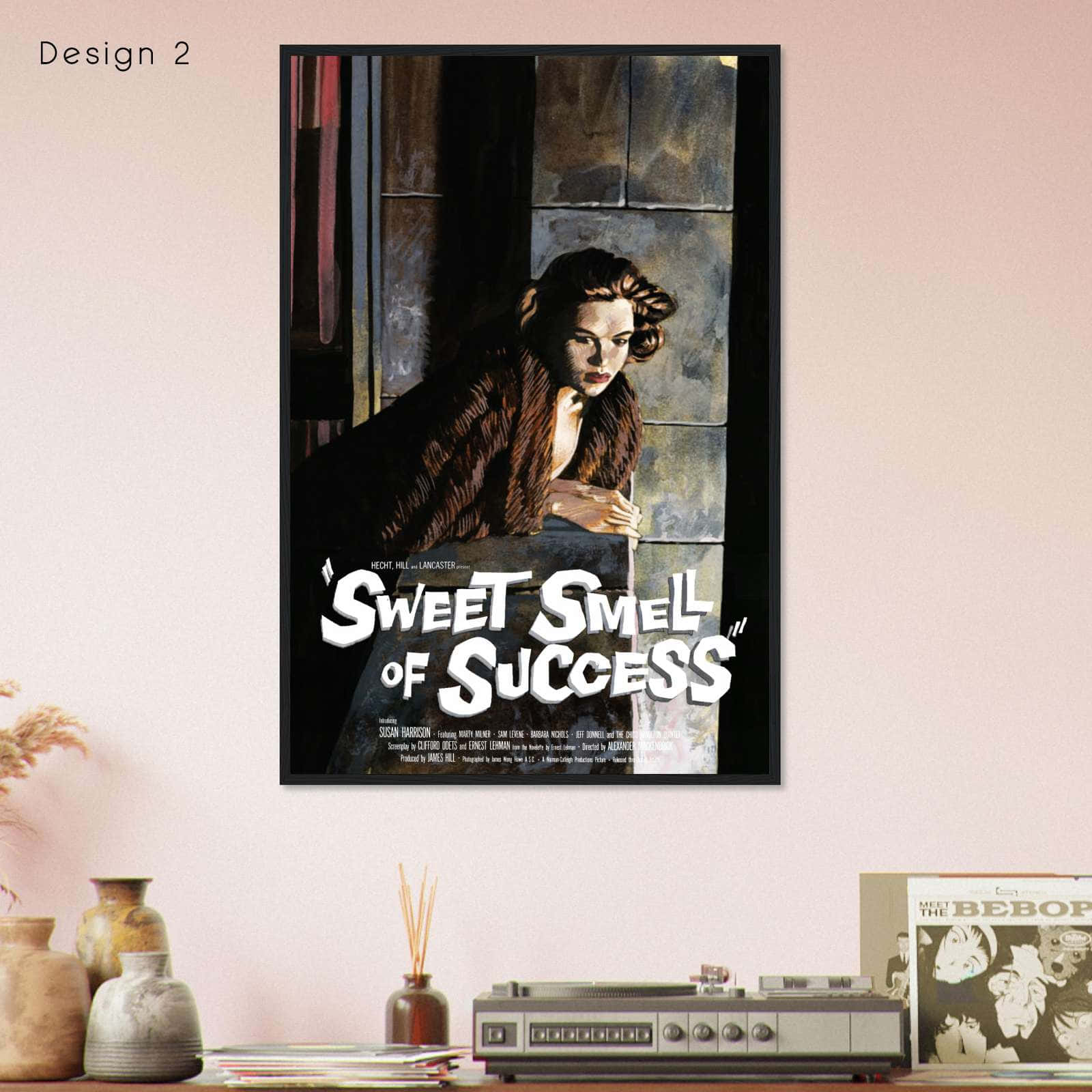 Sweet Smell of Success (1957) Movie Poster Print - Citiesbox