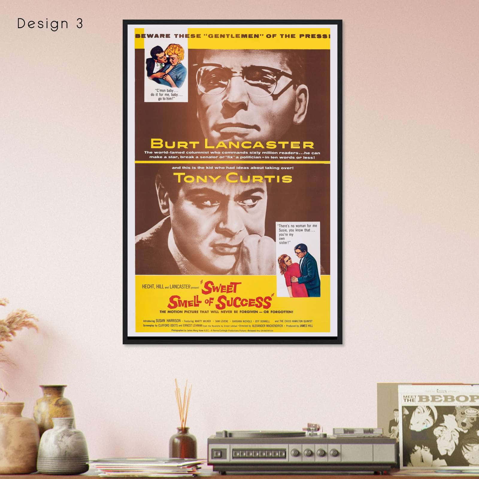 Sweet Smell of Success (1957) Movie Poster Print - Citiesbox