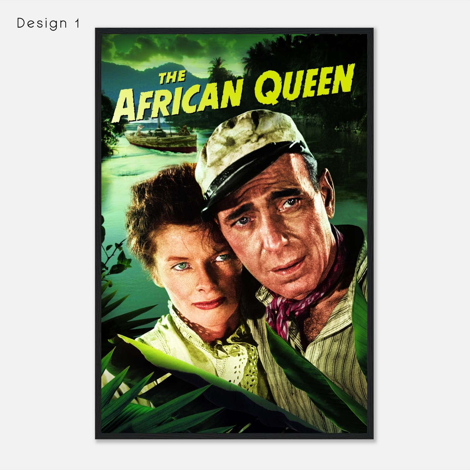 The African Queen (1952) Movie Poster Print - Citiesbox