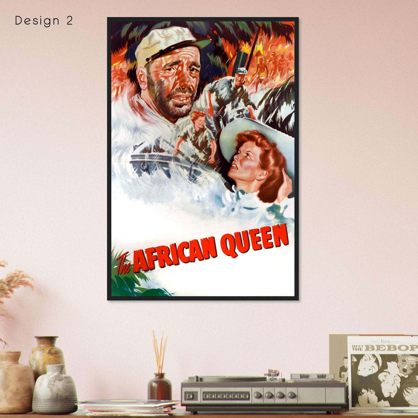 The African Queen (1952) Movie Poster Print - Citiesbox