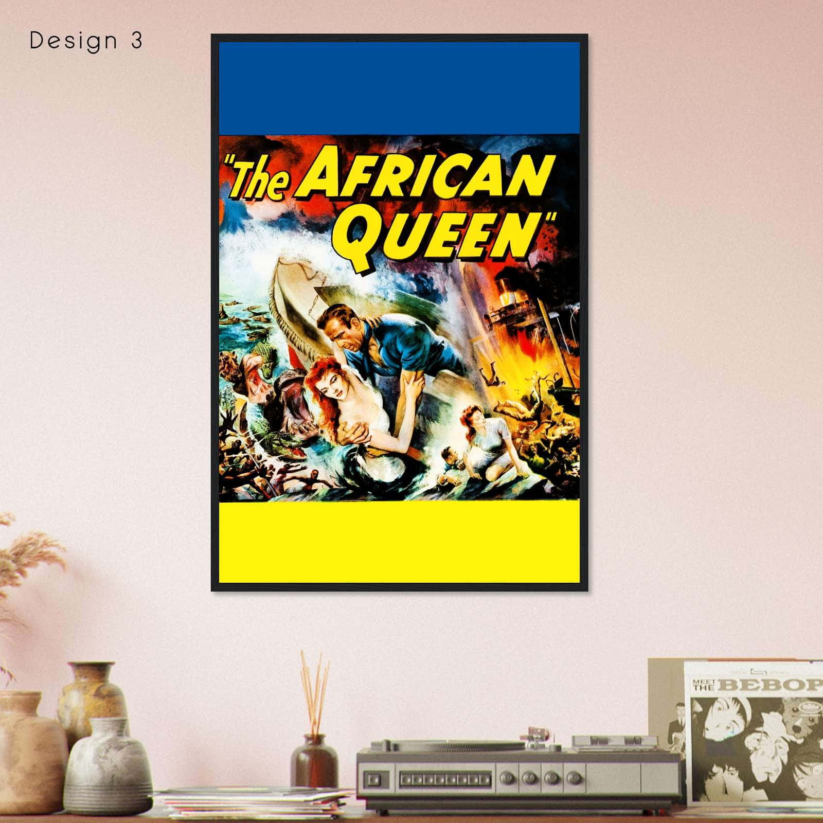 The African Queen (1952) Movie Poster Print - Citiesbox