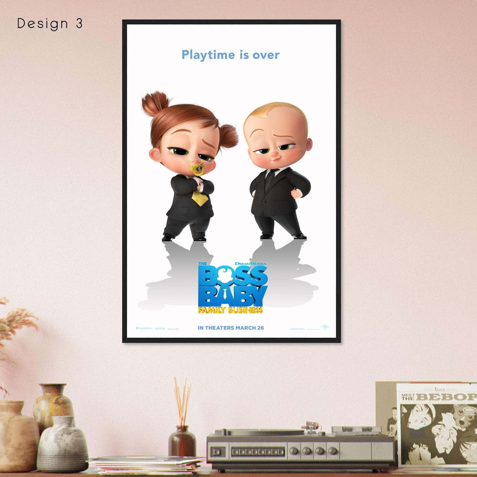 The Boss Baby: Family Business (2021) Movie Poster Print - Citiesbox