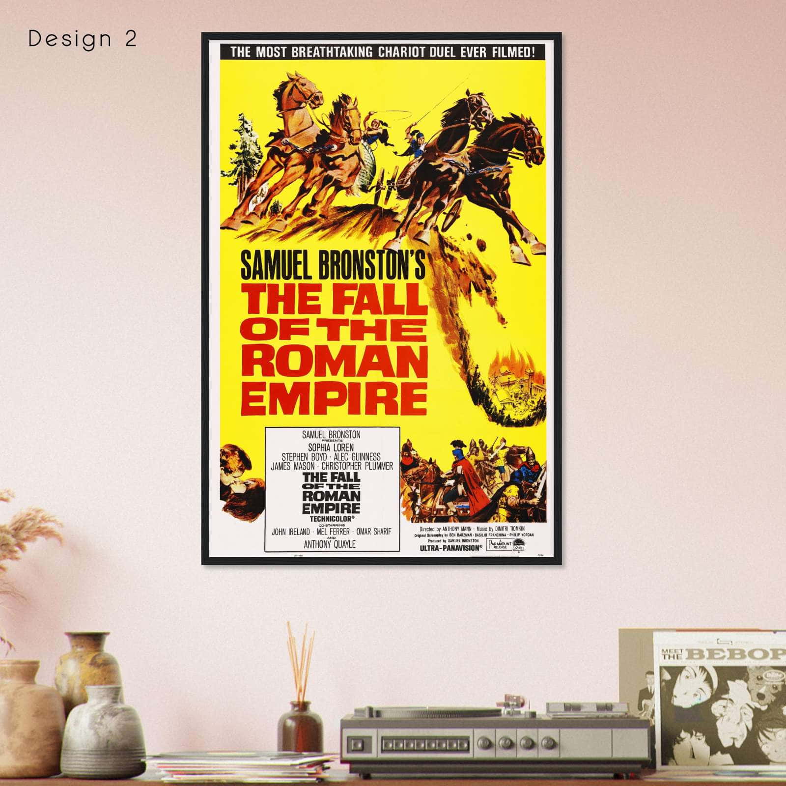 The Fall of the Roman Empire (1964) Movie Poster Print - Citiesbox