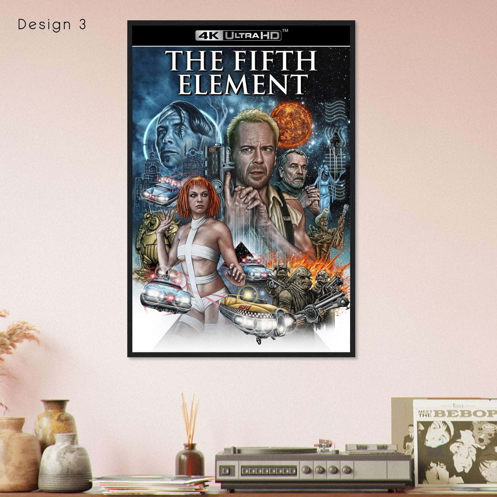 The Fifth Element (1997) Movie Poster Print - Citiesbox