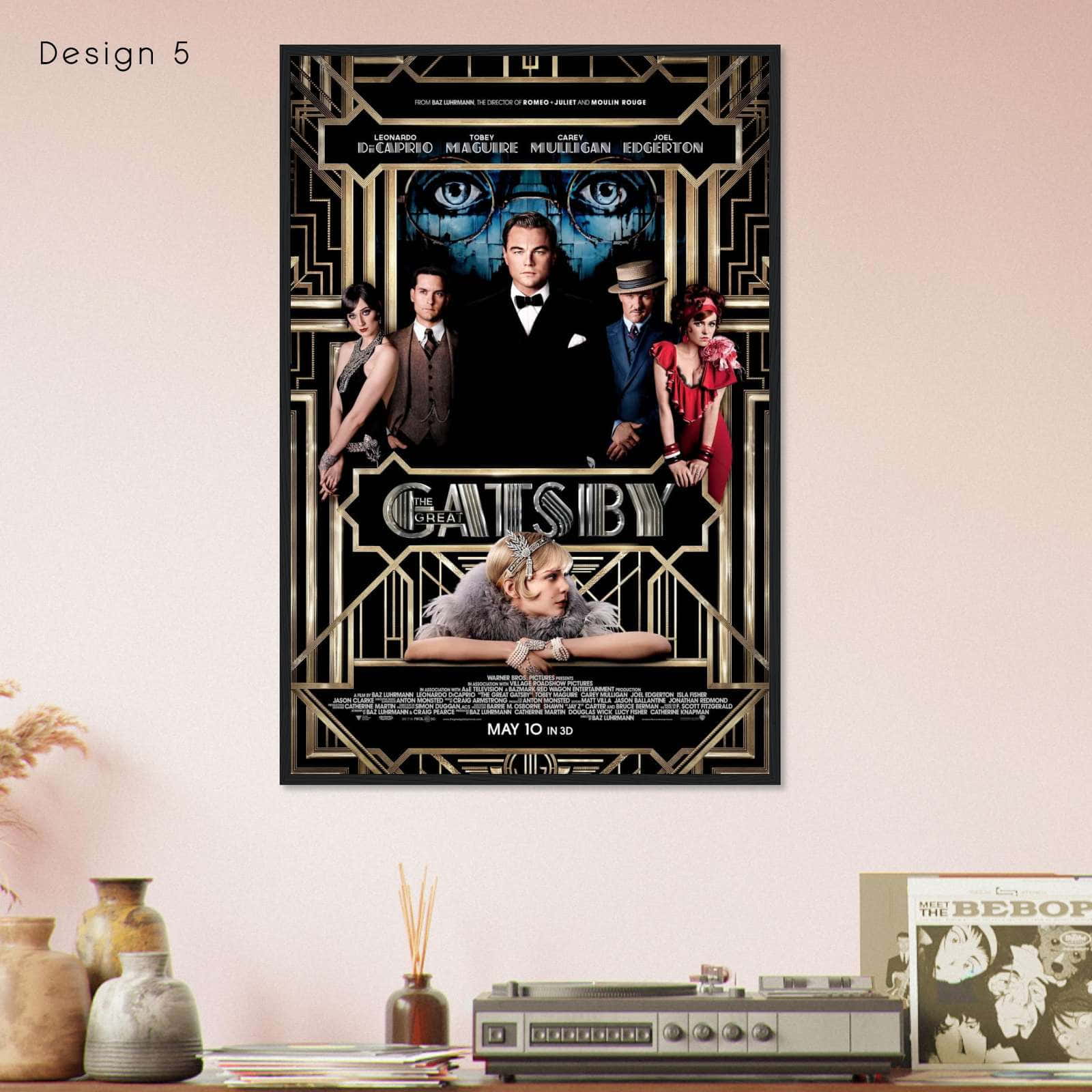 The Great Gatsby (2013) Movie Poster Print - Citiesbox