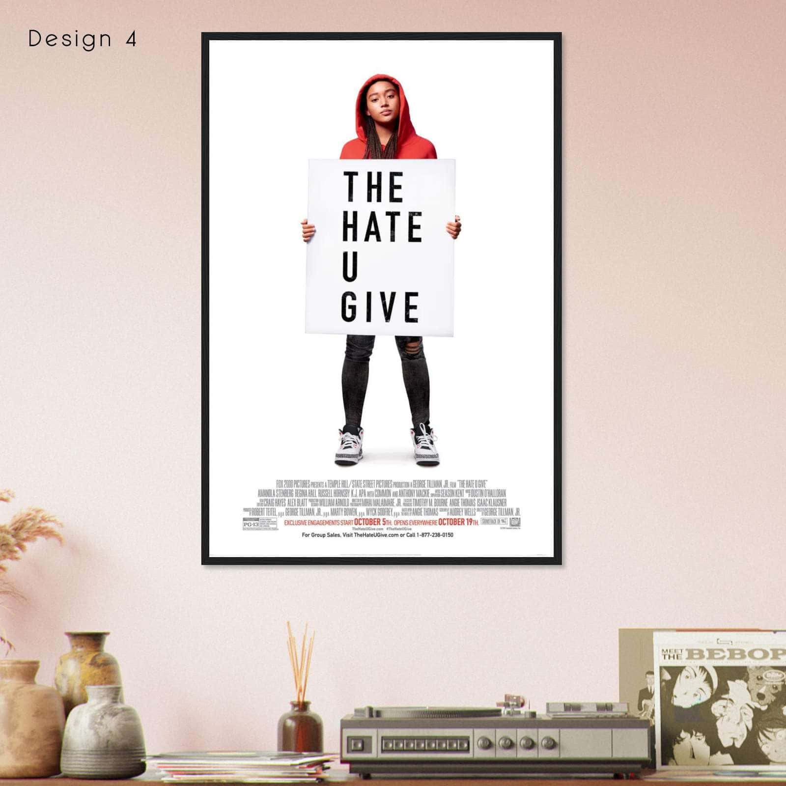 The Hate U Give (2018) Movie Poster Print - Citiesbox