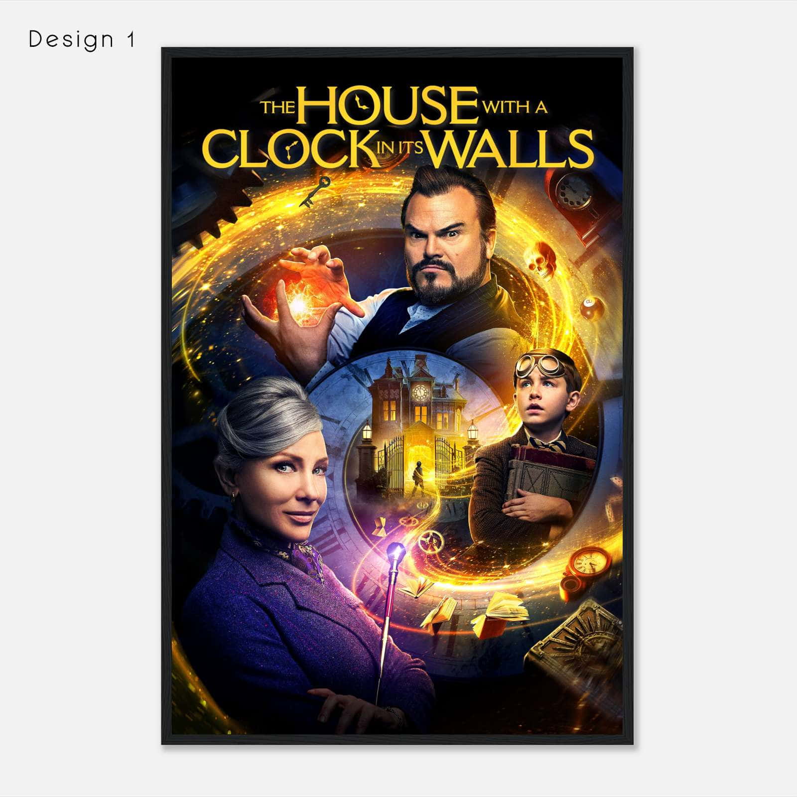 The House with a Clock in Its Walls (2018) Movie Poster Print - Citiesbox