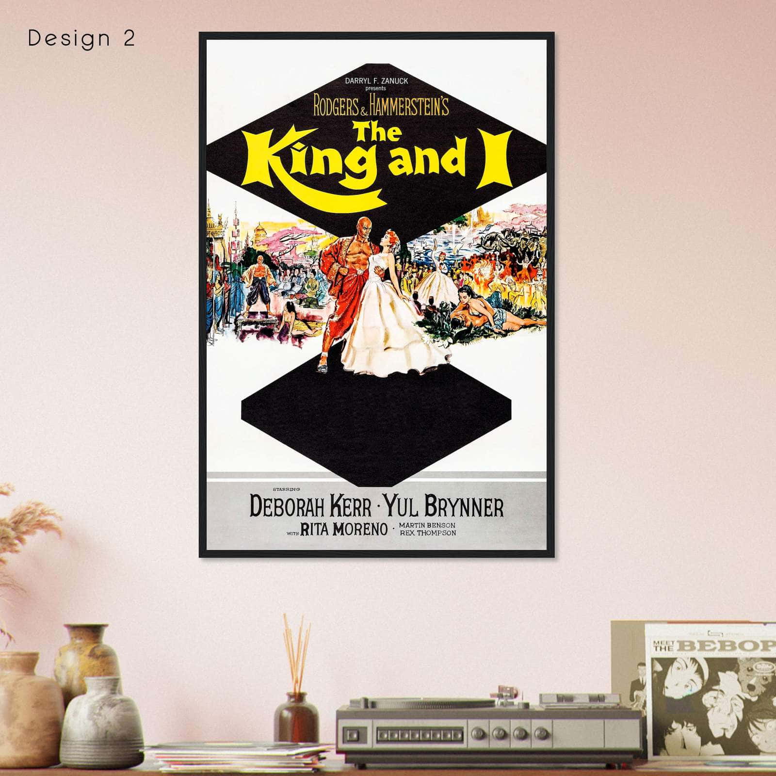 The King and I (1956) Movie Poster Print - Citiesbox