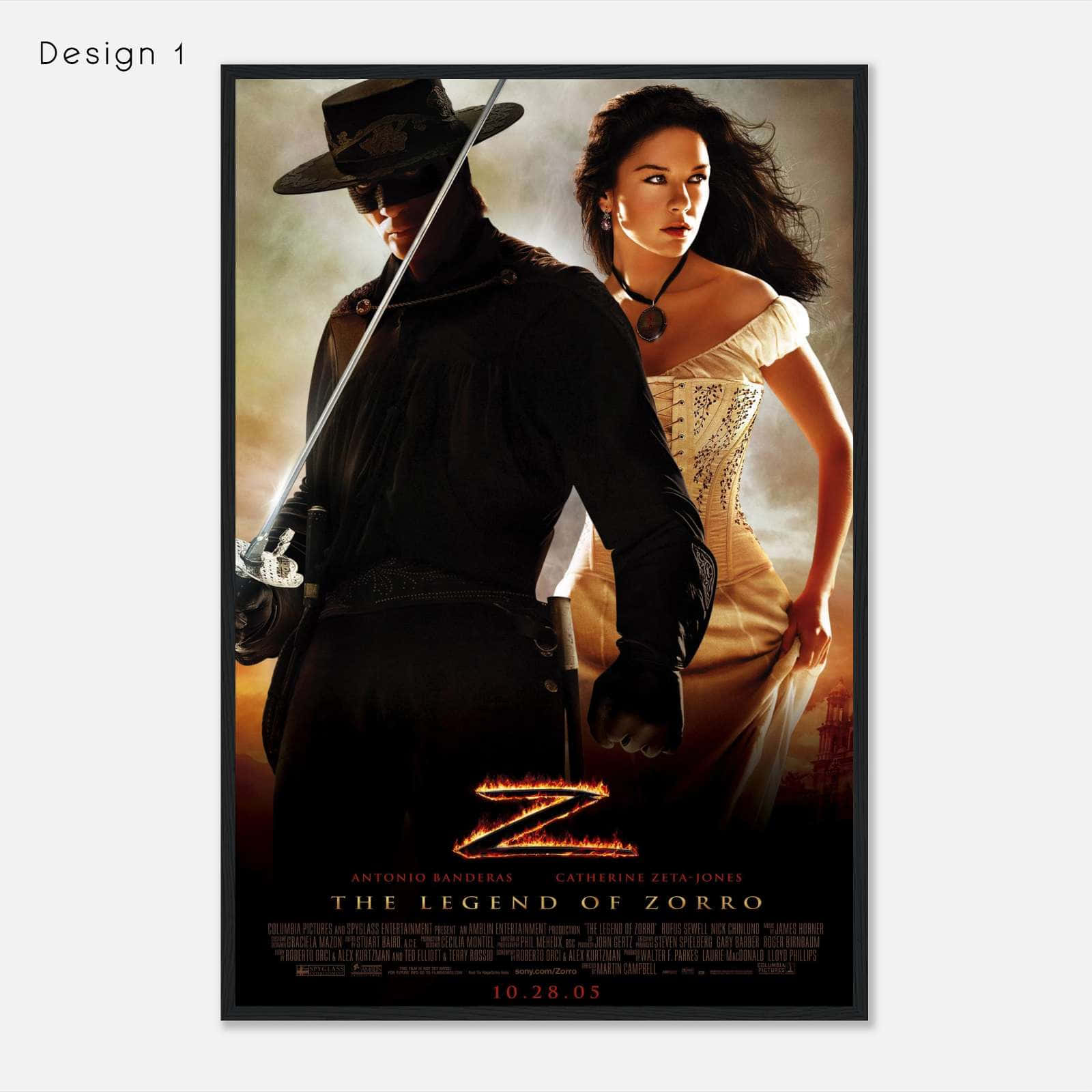 The Legend of Zorro (2005) Movie Poster Print - Citiesbox