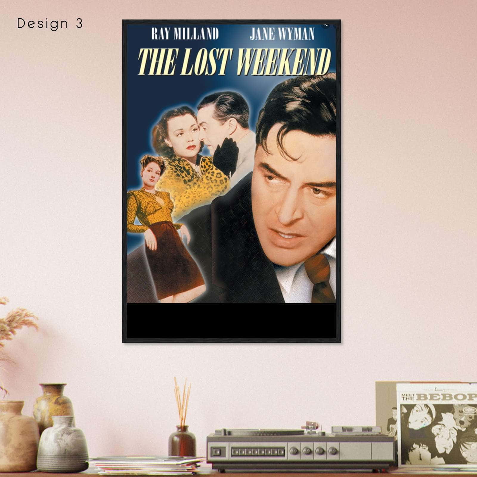 The Lost Weekend (1945) Movie Poster Print - Citiesbox