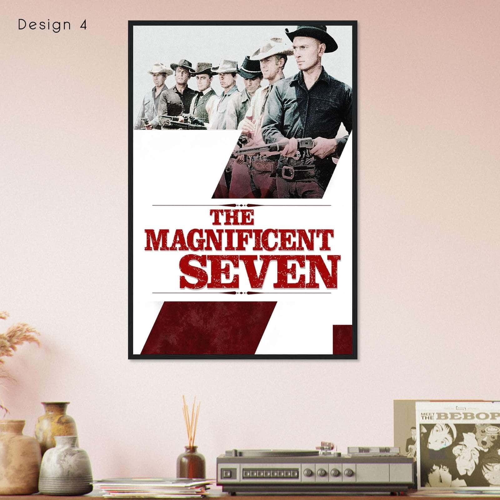 The Magnificent Seven (1960) Movie Poster Print - Citiesbox