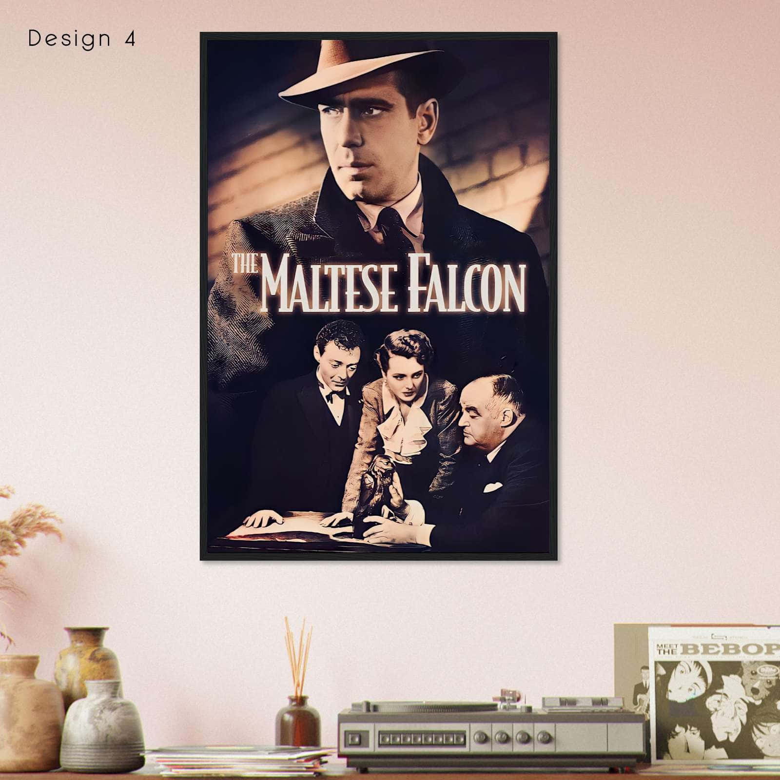 The Maltese Falcon (1941) Movie Poster Print - Citiesbox