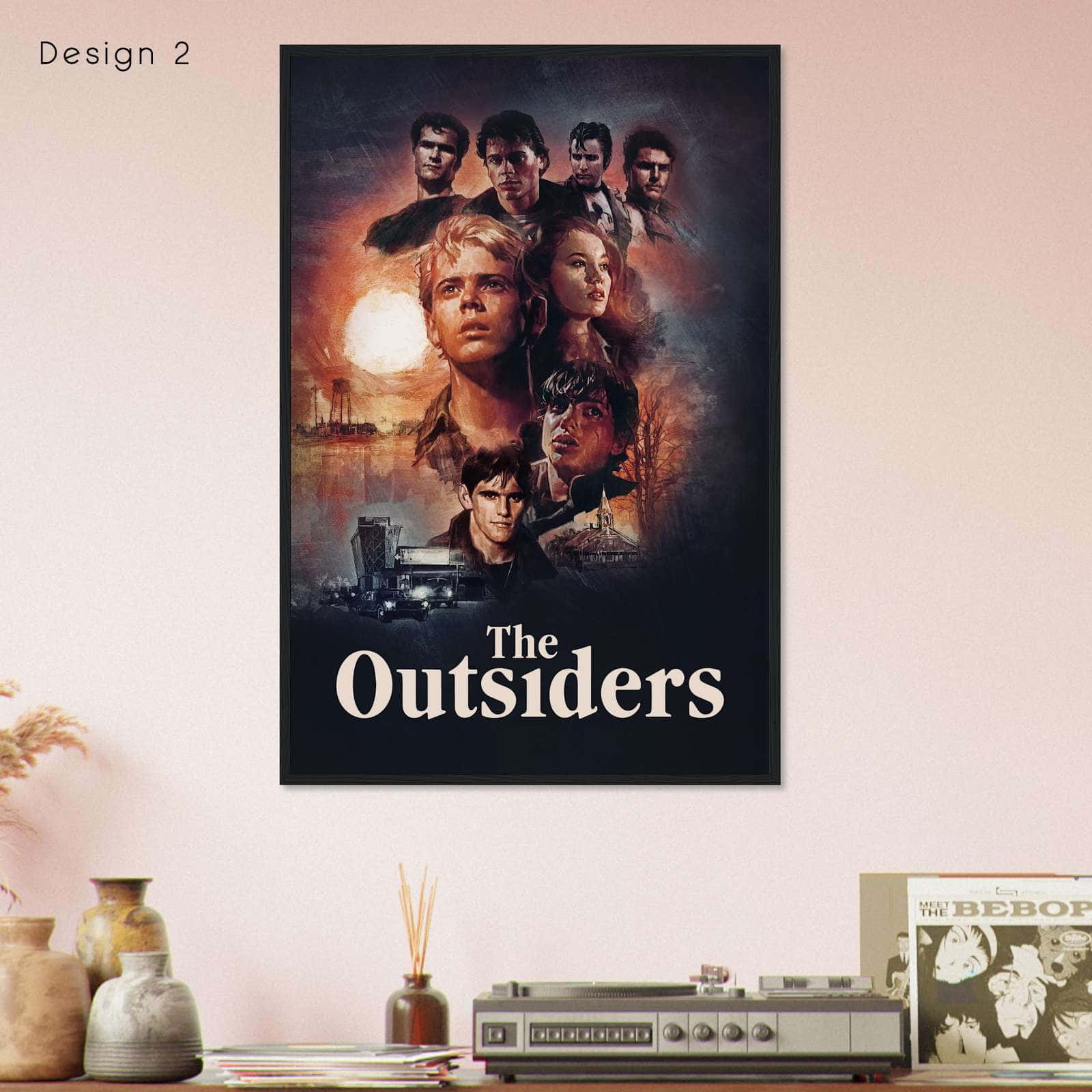 The Outsiders (1983) Movie Poster Print - Citiesbox