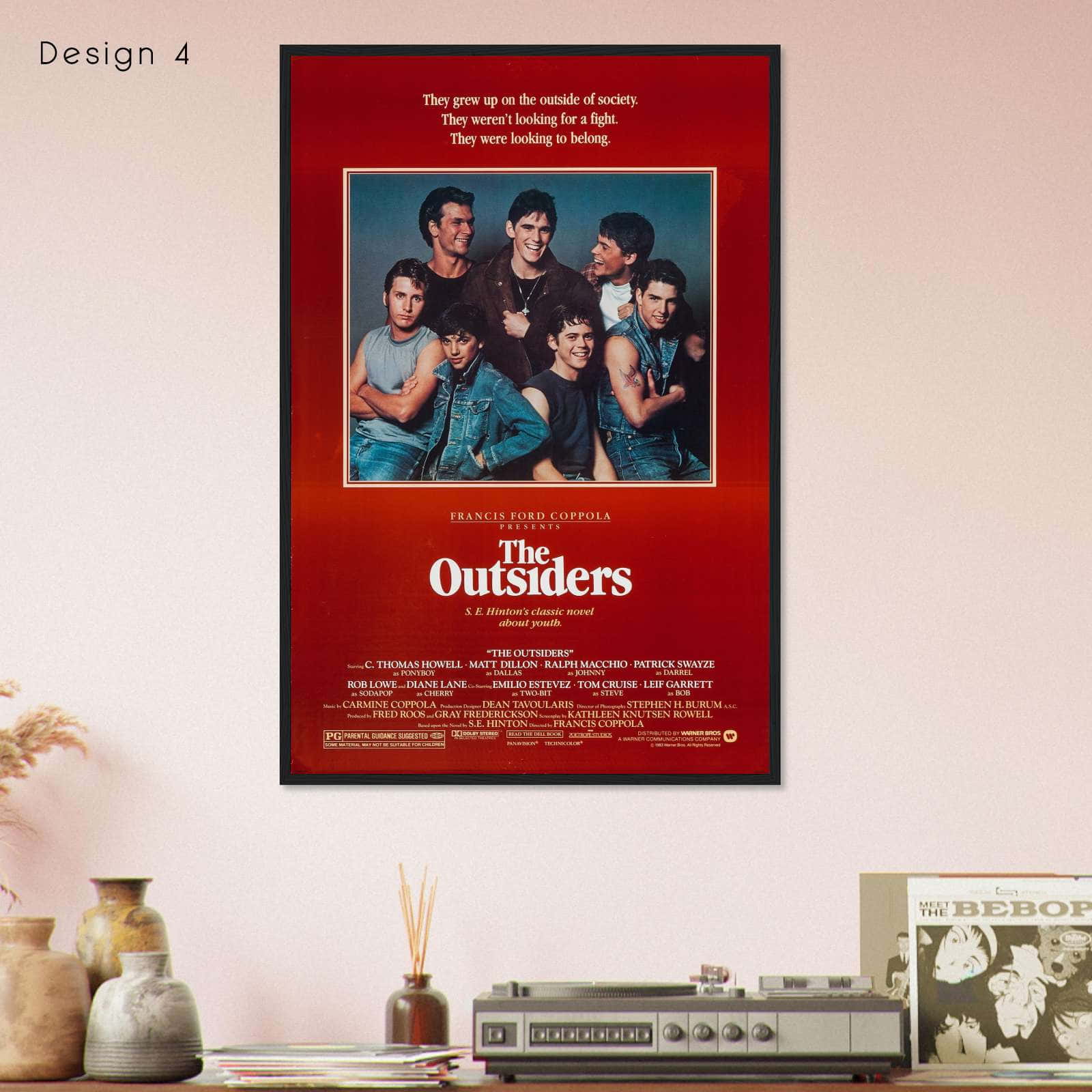 The Outsiders (1983) Movie Poster Print - Citiesbox