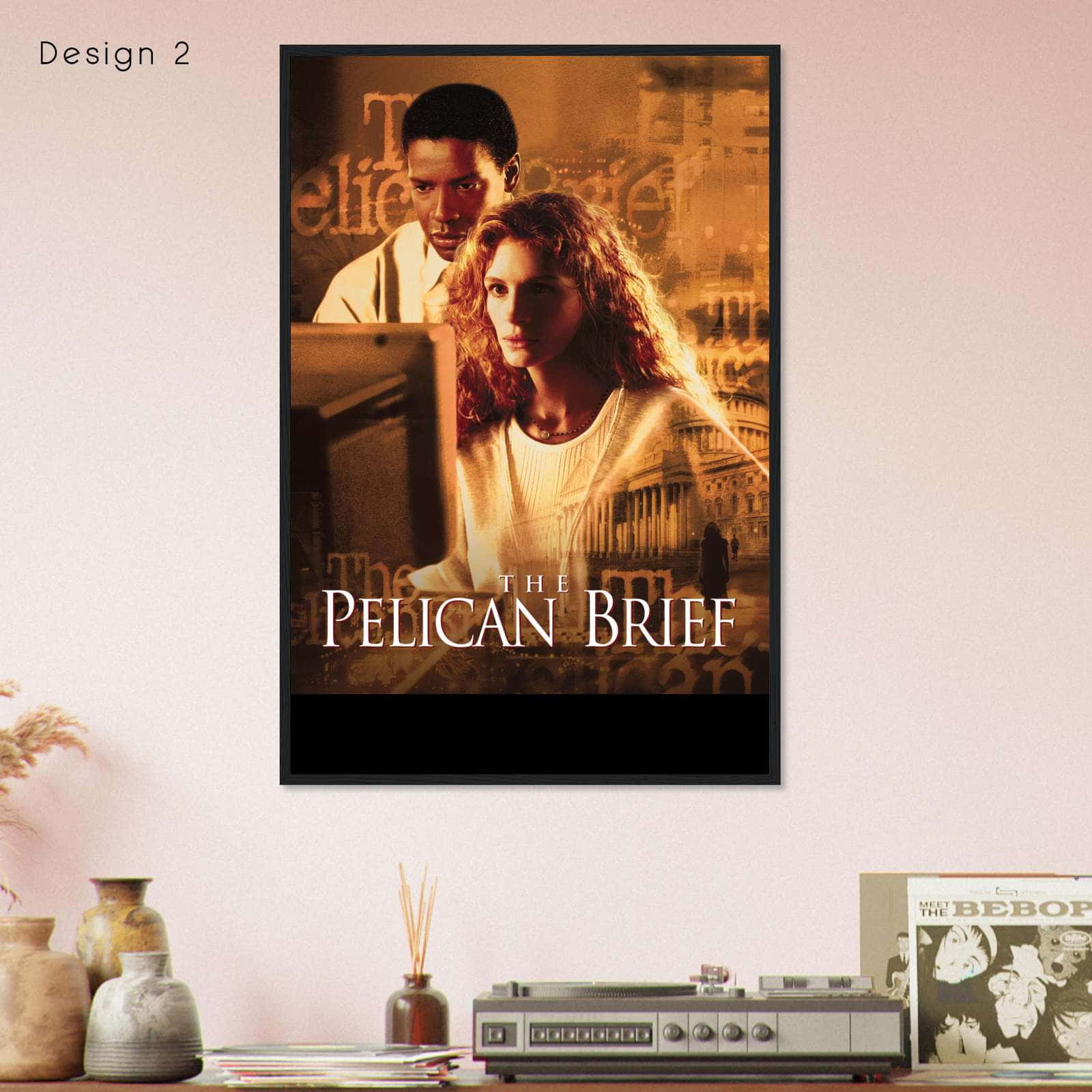 The Pelican Brief (1993) Movie Poster Print - Citiesbox