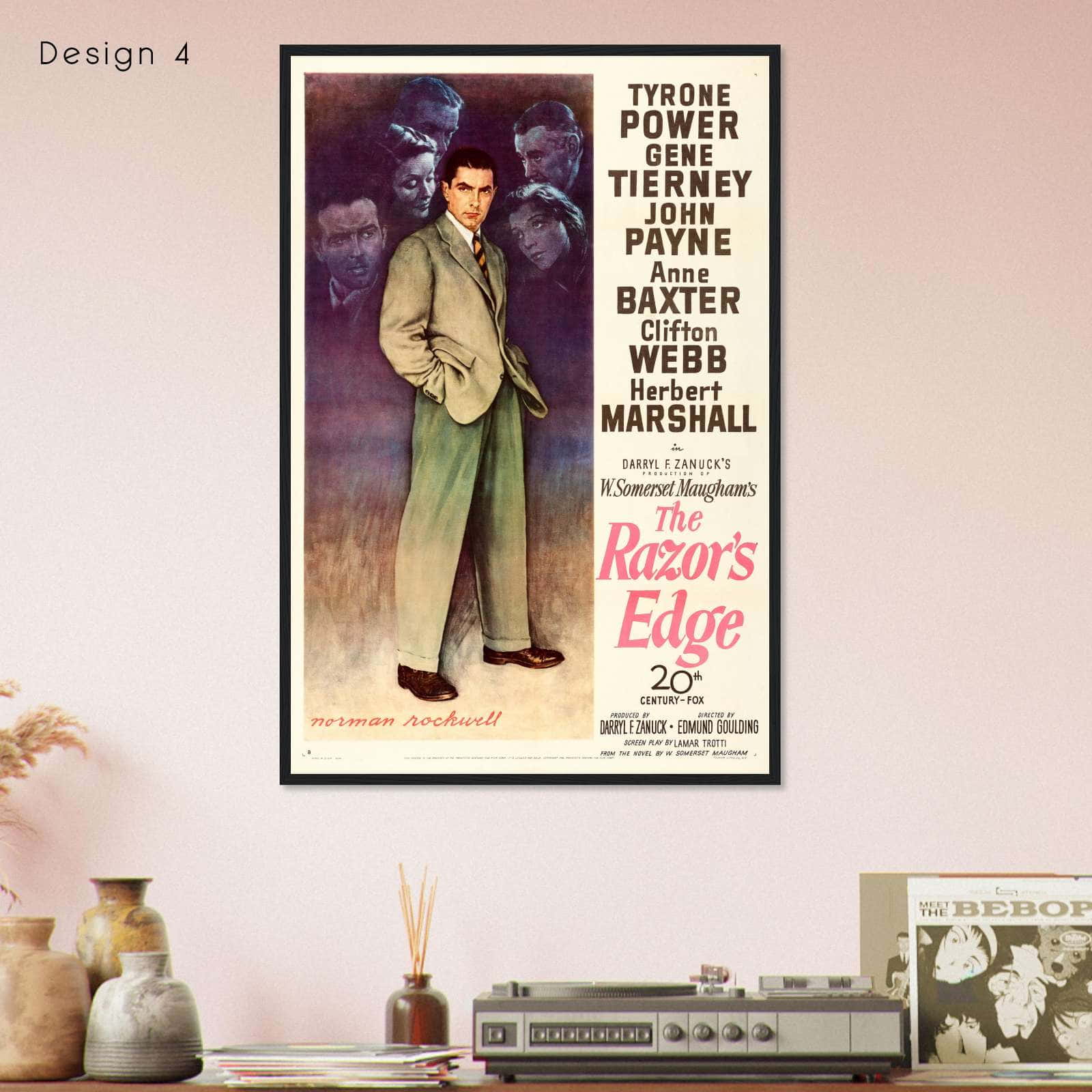 The Razor's Edge (1946) Movie Poster Print - Citiesbox