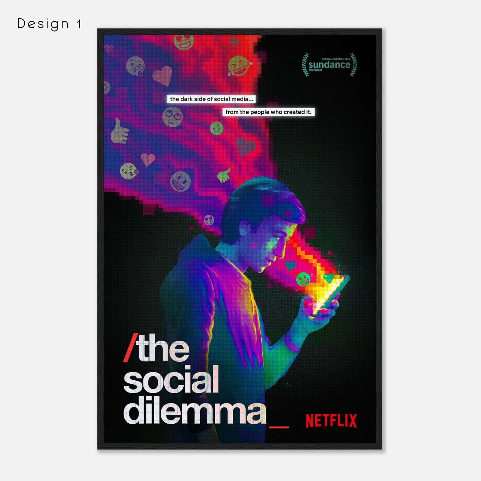The Social Dilemma (2020) Movie Poster Print - Citiesbox
