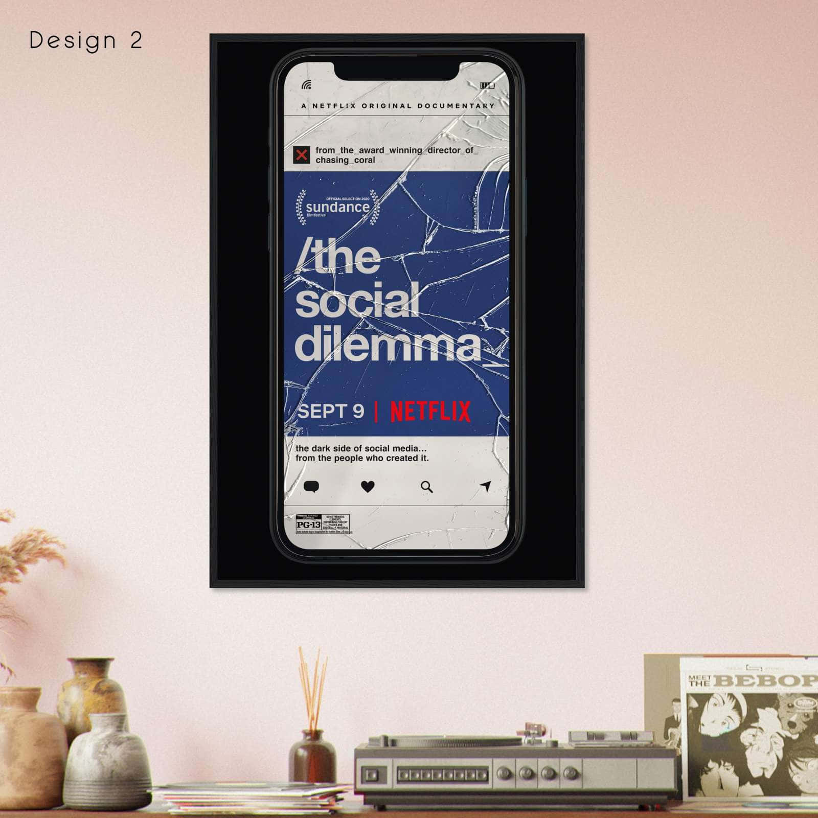 The Social Dilemma (2020) Movie Poster Print - Citiesbox