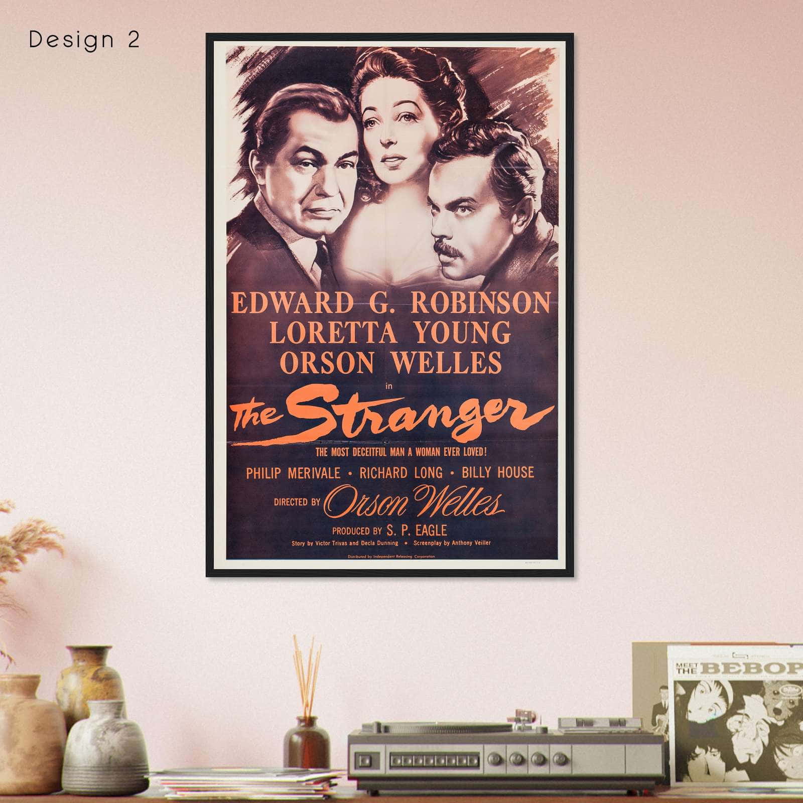 The Stranger (1946) Movie Poster Print - Citiesbox