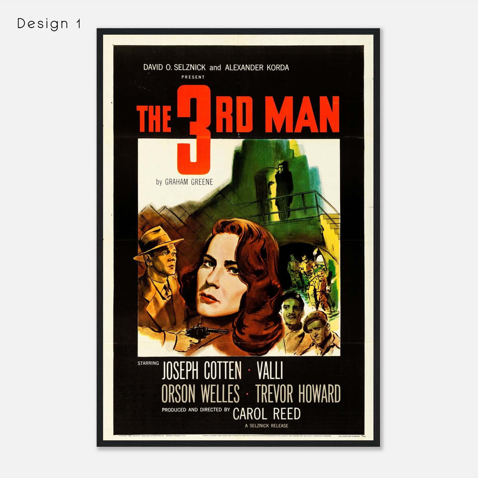 The Third Man (1949) Movie Poster Print - Citiesbox