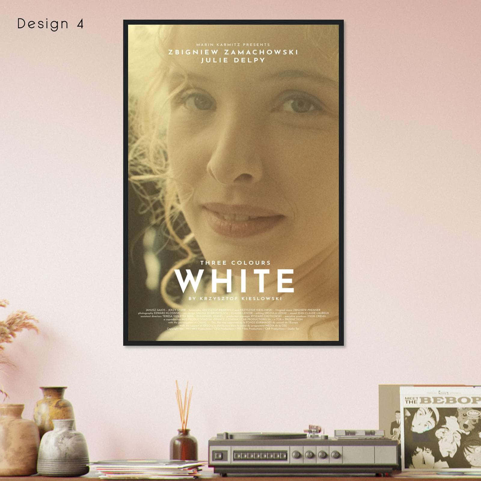 Three Colors: White (1994) Movie Poster Print - Citiesbox