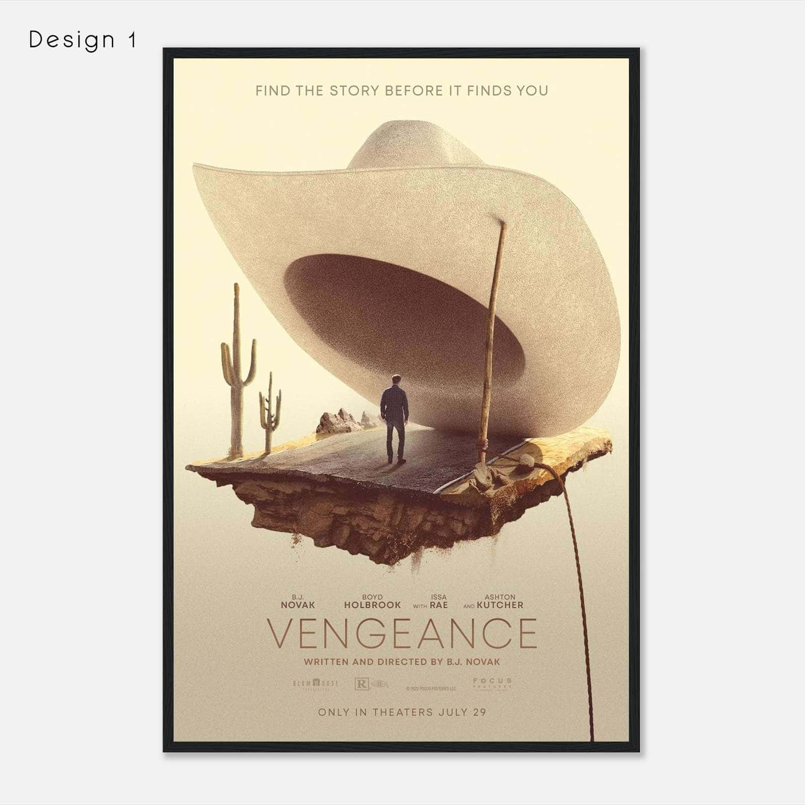 Vengeance (2022) Movie Poster Print - Citiesbox