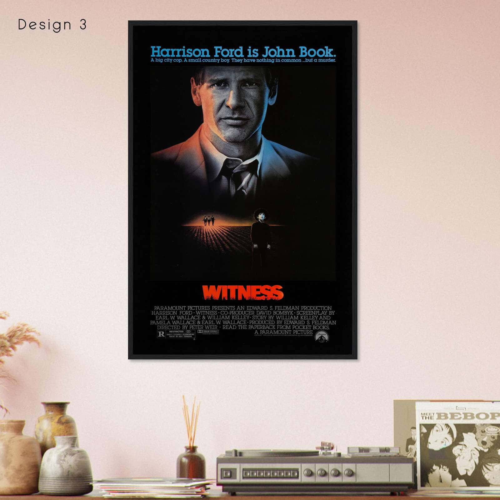 Witness (1985) Movie Poster Print - Citiesbox