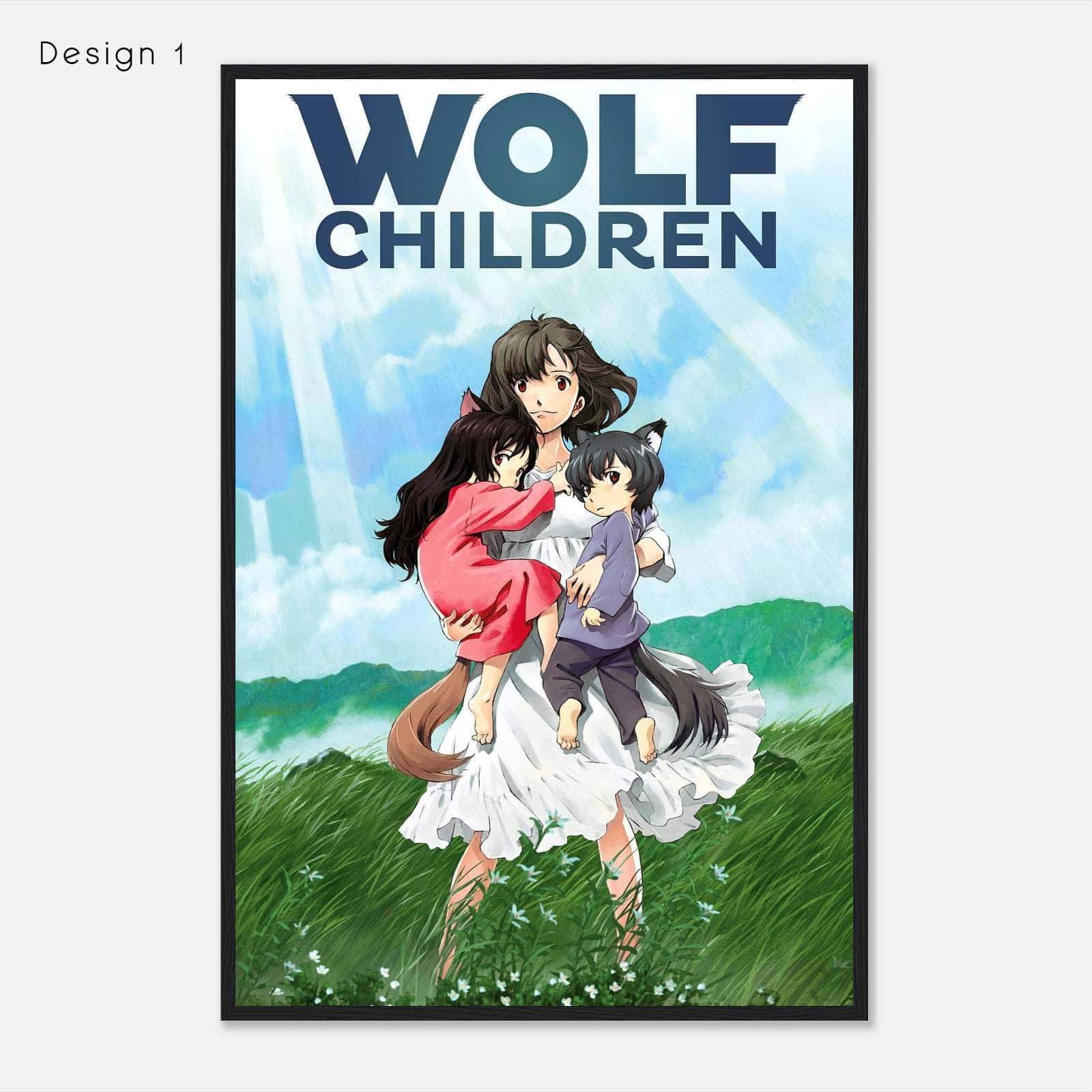 Wolf Children (2012) Movie Poster Print - Citiesbox
