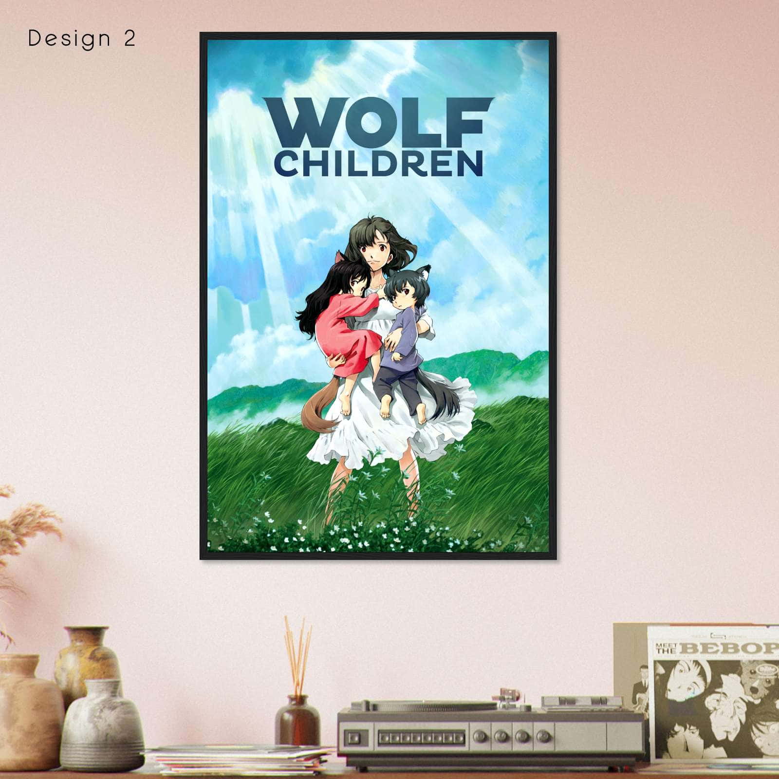 Wolf Children (2012) Movie Poster Print - Citiesbox