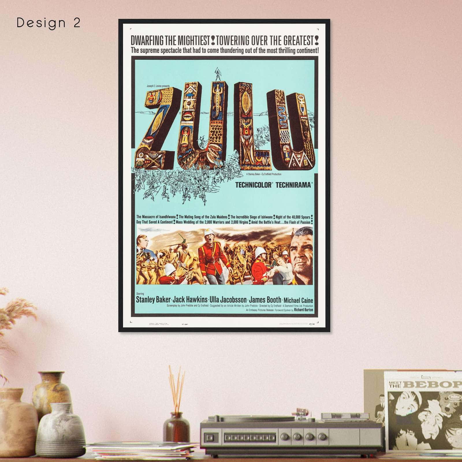 Zulu (1964) Movie Poster Print - Citiesbox