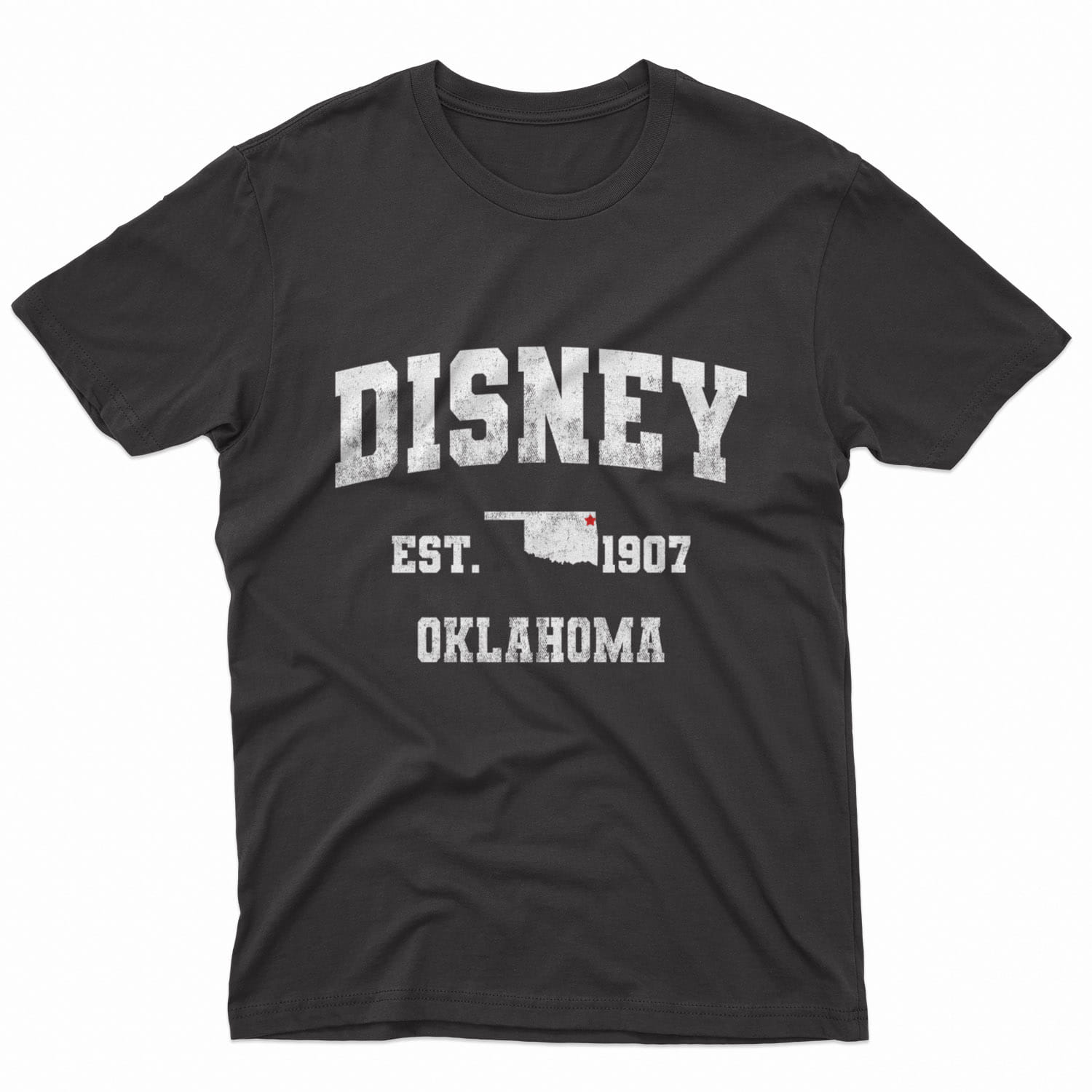 Disney Oklahoma OK Vintage Sports Design Shirt, Disney Classic ...