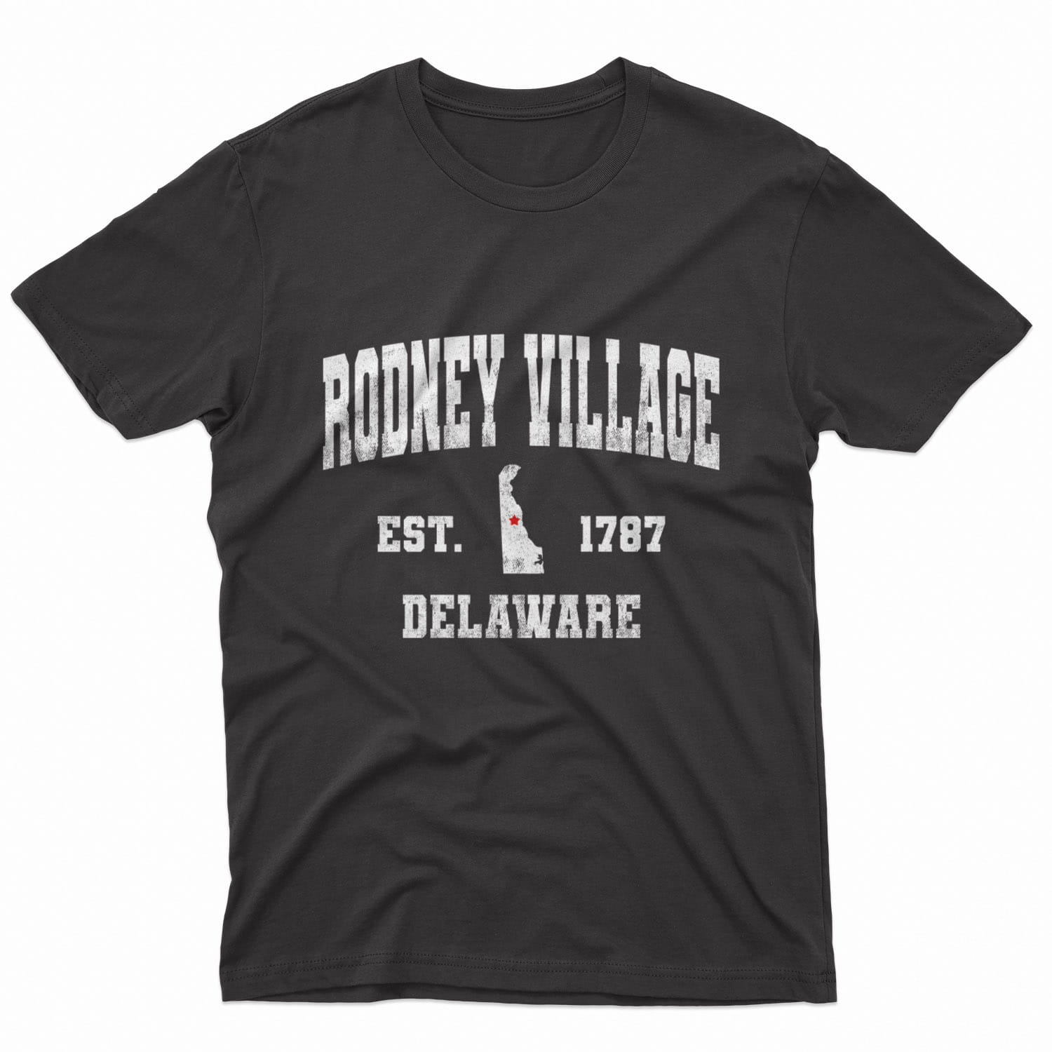 Rodney Village Delaware DE Vintage Sports Design Shirt, Rodney Village ...