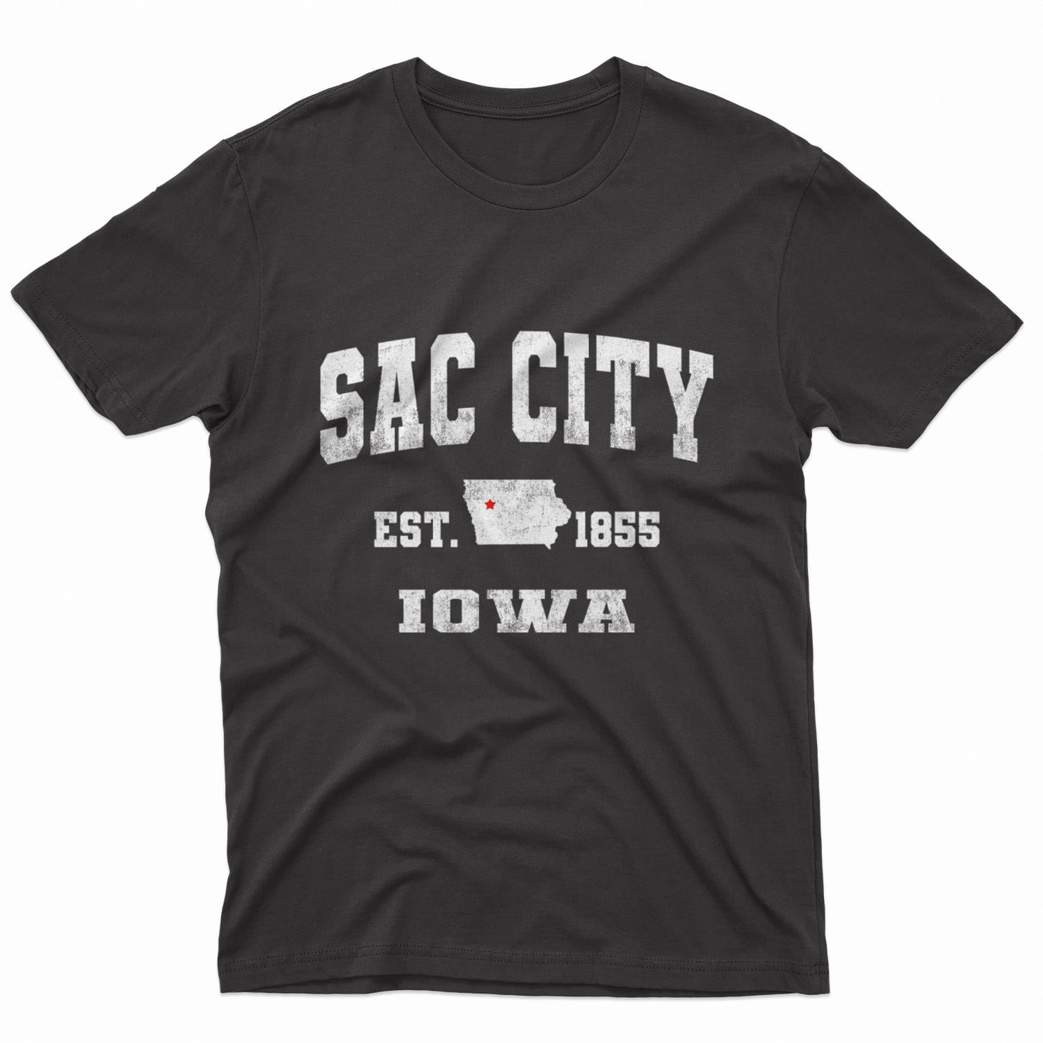 Sac City Iowa IA Vintage Sports Design Shirt, Sac City Classic ...
