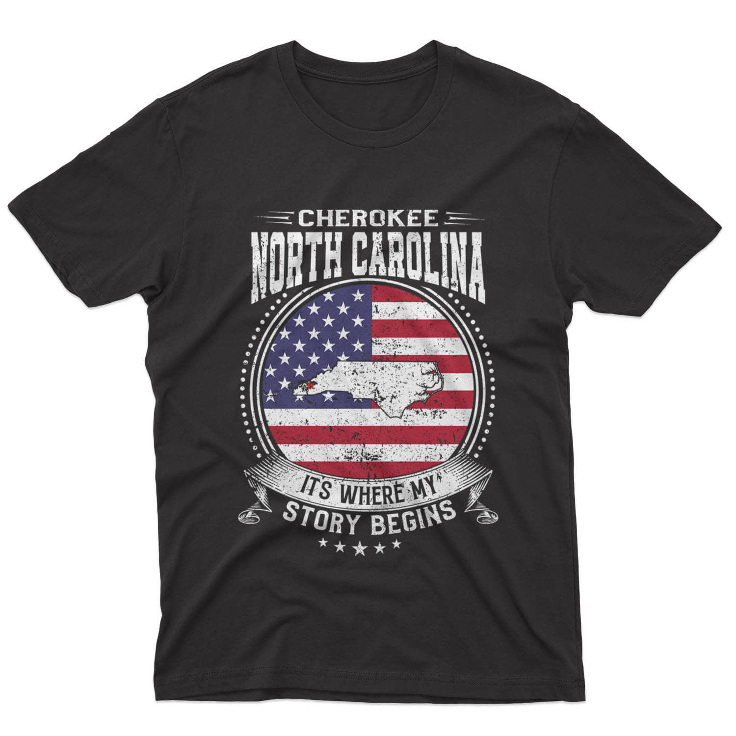 Cherokee It's Where My Store Begins Shirt, Cherokee North Carolina NC ...