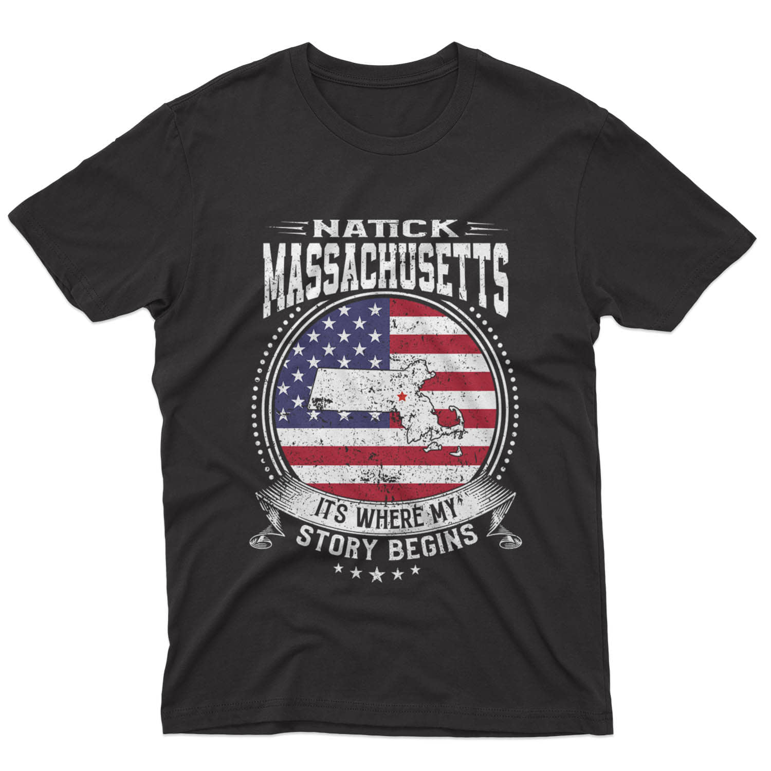 Natick It's Where My Store Begins Shirt, Natick Massachusetts MA Shirt ...