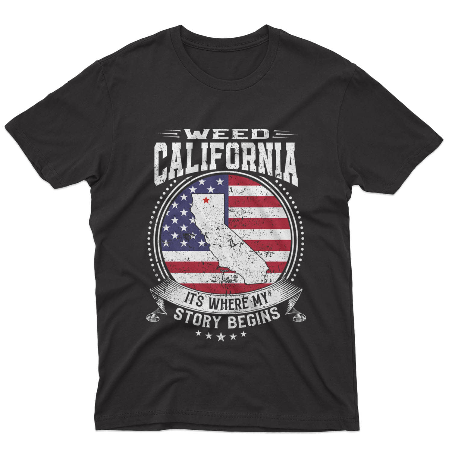 Weed It's Where My Store Begins Shirt, Weed California CA Shirt - Citiesbox