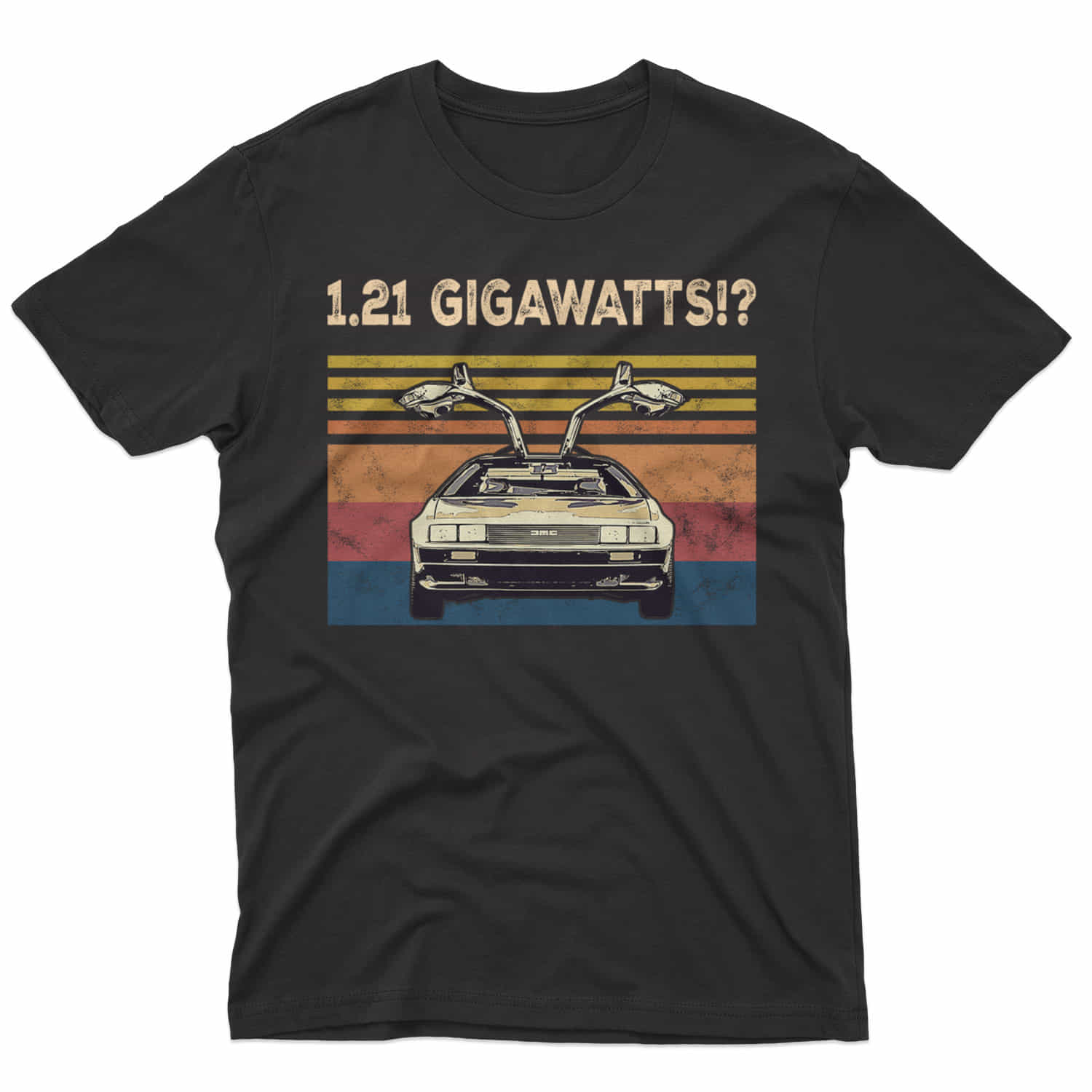 Marty McFly 1.21 Gigawatts Flux Capacitor T-Shirt D1 - Citiesbox