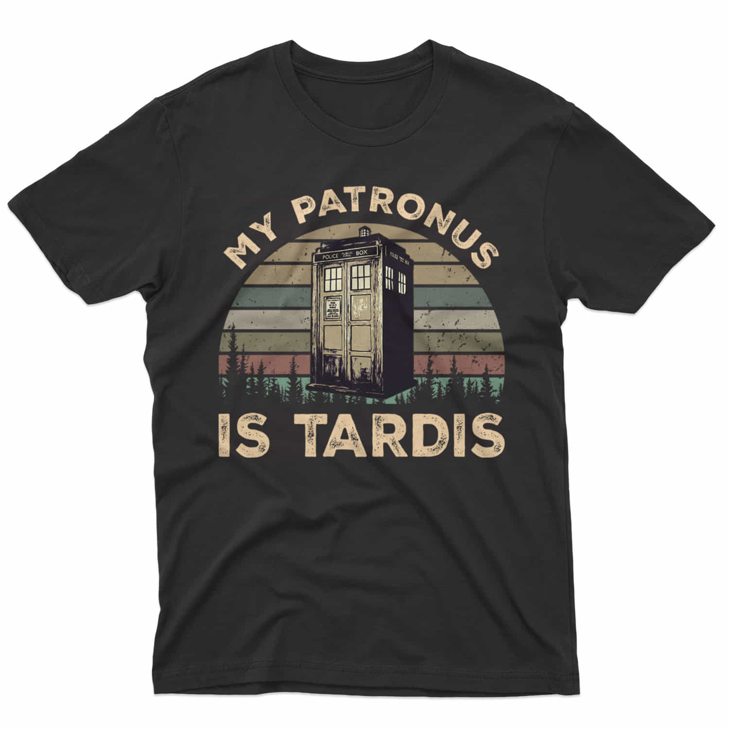My Patronus Is Tardis Vintage Movie Shirt D3 - Citiesbox
