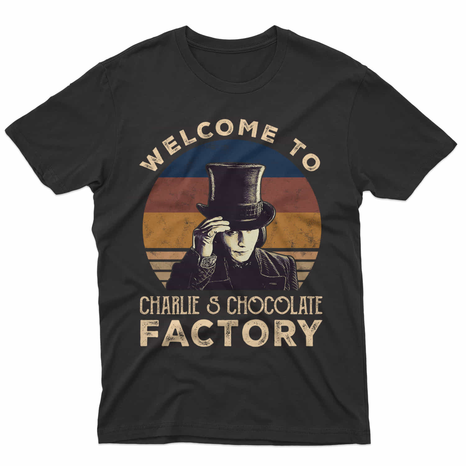 Welcome To Charlie S Chocolate Factory Vintage Movie Shirt D2 - Citiesbox